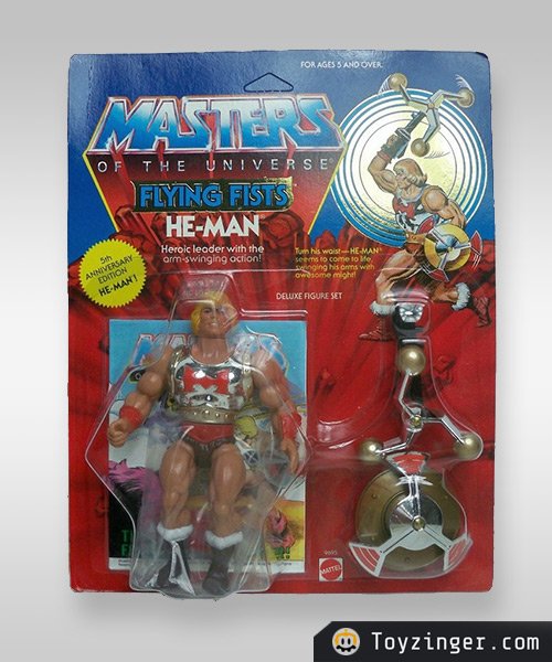 Flying Fist He-man - Figure MOTU Vintage