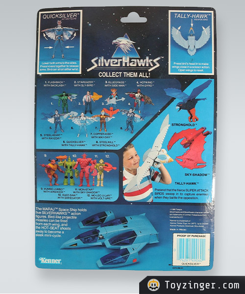 Quicksilver & Tally-Hawk - Figure Silverhawks