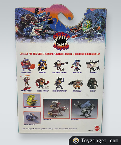 Super Slammu - Figure - Street Sharks